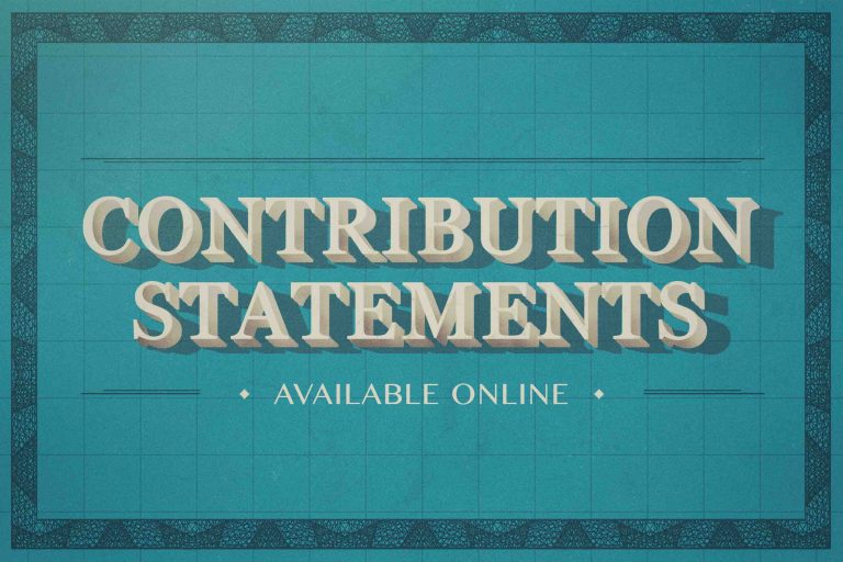 Contribution Statements | citylife church | reach | restore | release